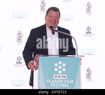 William Shatner during TCM honors screen legend Christopher Plummer ...