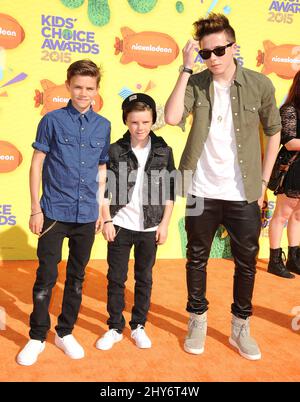 Brooklyn Beckham arrives at Nickelodeon's 28th annual Kids' Choice ...