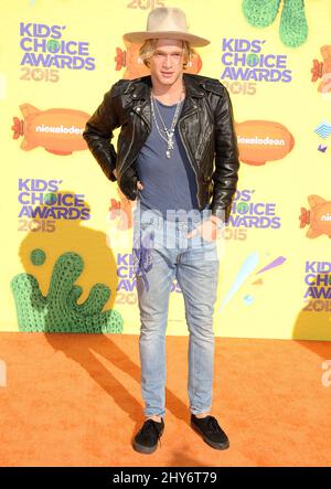 Cody Simpson arrives at Nickelodeon's 28th annual Kids' Choice Awards ...