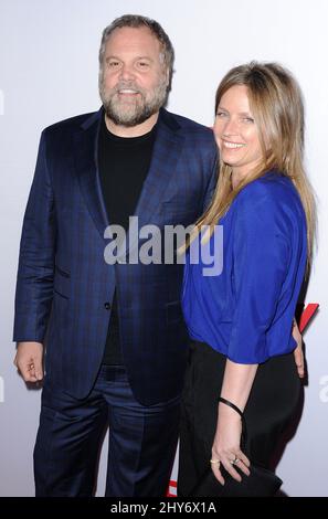 Vincent D'Onofrio, Carin van der Donk attending the 'Daredevil ...