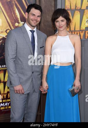 Josh Helman and Jennifer Allcott attends "Mad Max:Fury Road" premiere ...