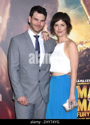 Josh Helman & Jennifer Allcott attends "Mad Max:Fury Road" premiere ...