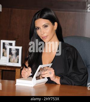 Kim Kardashian Signs Copies of Her New Book "Selfish" held at Barnes ...