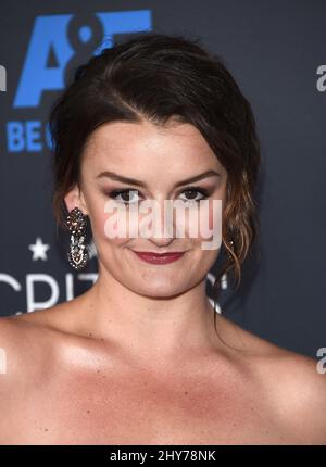 Alison Wright arrives at the Critics' Choice Television Awards at the ...