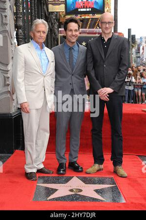 Paul Rudd during Paul Rudd's Hollywood Walk of Fame Star Ceremony ...