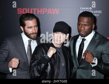 Eminem attending The Weinstein Company presents the premiere of ...
