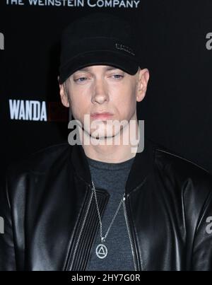 Eminem at the premiere of 'Southpaw' at AMC Loews Lincoln Square in New ...