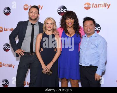 Emily Osment and Jonathan Sadowski attending the world premiere of ...