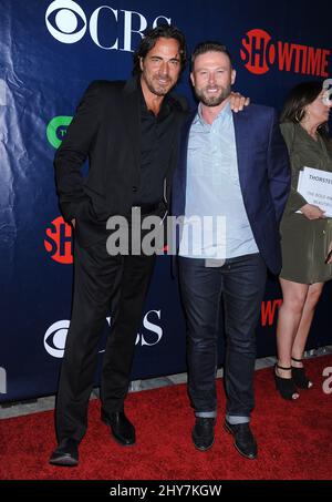 Thorsten Kaye and Jacob Young attending the CBS, The CW and Showtime ...