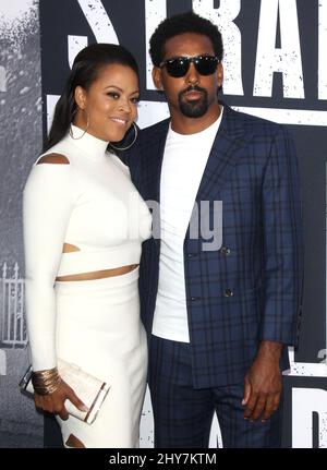 Marlon Yates Jr. attendng the 'Straight Outta Compton' Los Angeles ...