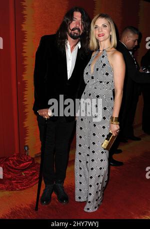 Dave Grohl, Jordyn Blum attends the 67th Annual Primetime Emmy Awards ...