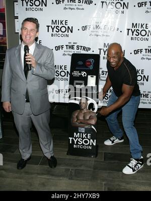 Peter Klamka at the unveiling of the World's First Official Mike Tyson ...