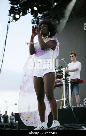 Elisabeth Troy of Clean Bandit during day 2 of the Life Is Beautiful ...