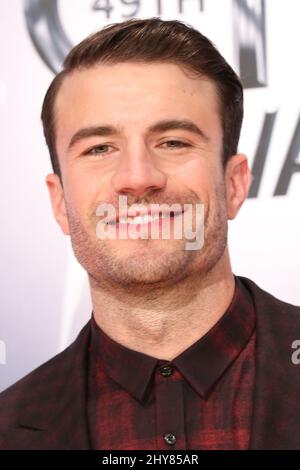 Sam Hunt attending the 49th Annual CMA Awards in Nashville, Tennessee ...