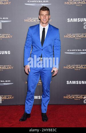 Alan Ritchson attending the Hunger Games: Catching Fire premiere in Los ...