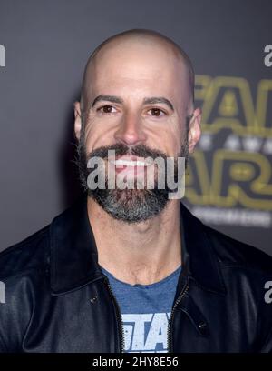 Chris Daughtry attending the Star Wars: The Force Awakens Premiere ...