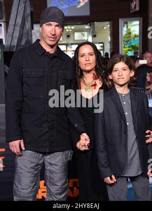 Ericson Core attending the Point Break Hollywood Premiere Stock Photo ...