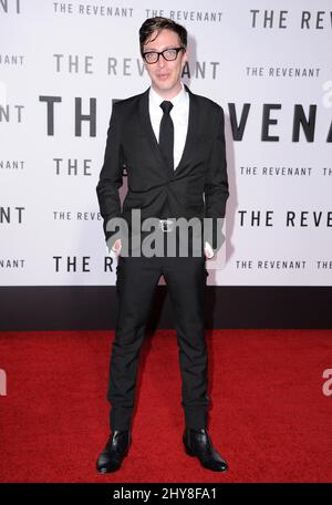 Joshua Burge attends "The Revenant" Los Angeles Premiere held at TCL ...