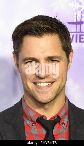 Sam Page attending the Hallmark Channel and Hallmark Movies and ...