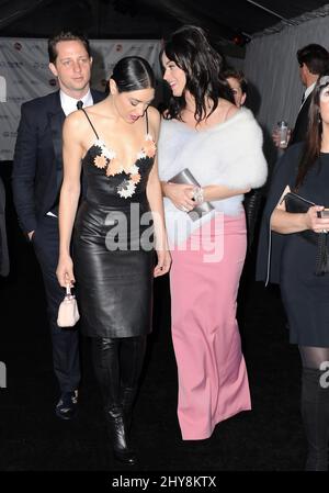 Katy Perry attending the Weinstein Company and Netflix Golden Globes ...