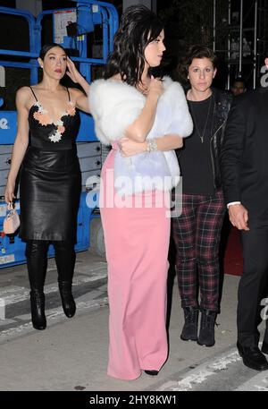 Katy Perry attending the Weinstein Company and Netflix Golden Globes ...