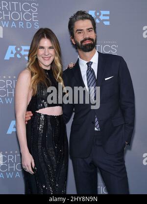 Hamish Linklater attends the 21st Annual Critics' Choice Awards held at ...