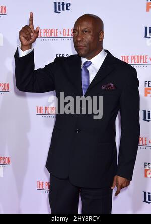 John Singleton attending The People v. O.J. Simpson American Crime ...