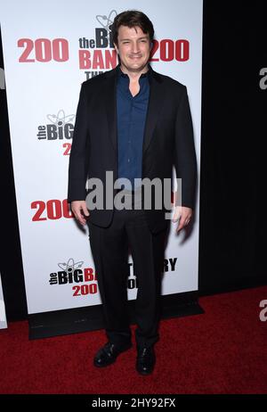 Nathan Fillion attending "The Big Bang Theory" Celebrates 200th Episode ...