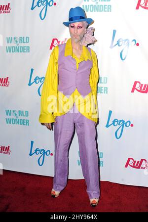 Mathu Andersen attends RuPaul's Drag Race Season 8 Premiere held at the ...