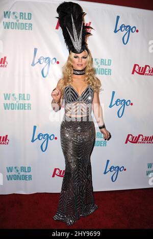 Derrick Barry attends RuPaul's Drag Race Season 8 Premiere held at the ...