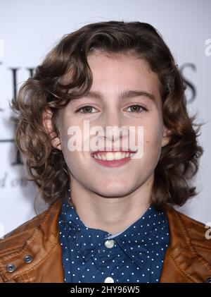 Brandon Spink attending the "Miracles From Heaven" Los Angeles Premiere ...