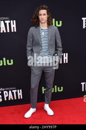 Kyle Allen attending the Los Angeles premiere of the Hulu Original ...
