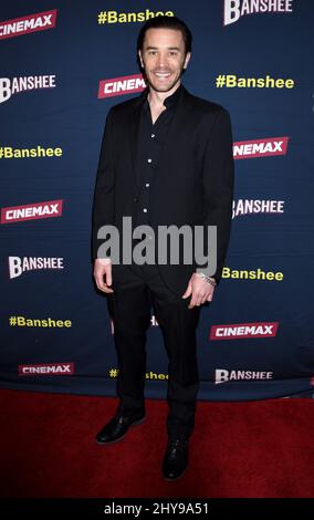 Tom Pelphrey attending "Banshee" Season 4 Premiere Event held at the ...