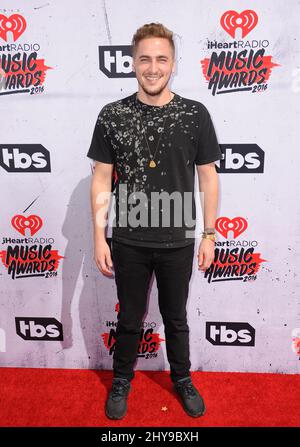 Kendall Schmidt attending the iHeart Radio Music Awards 2016 - Arrivals ...