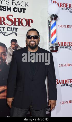 Ice Cube attending the 'Barbershop: The Next Cut' Premiere in Los ...
