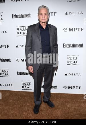 Michael Douglas arrives on the red carpet before the screening of the ...