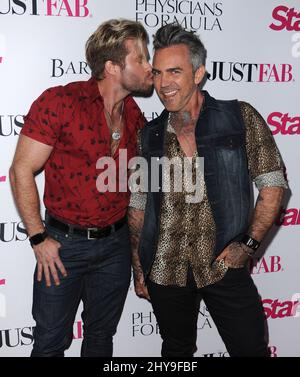 Brandon Liberati and Craig Ramsay arriving at the W Las Vegas Grand ...