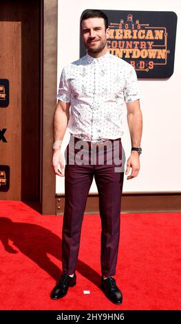 Sam Hunt attending the 2016 American Country Countdown Awards held at ...