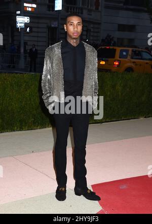 Tyga arrives at The Metropolitan Museum of Art Costume Institute ...