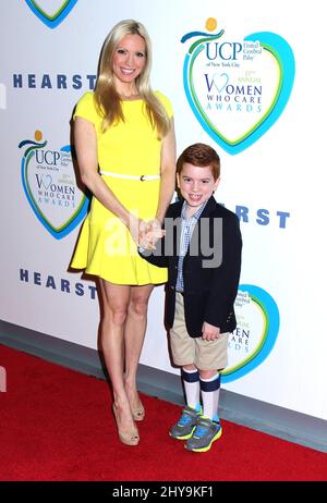 Liza Huber, son Brendan Hesterberg and Susan Lucci arriving for the ...