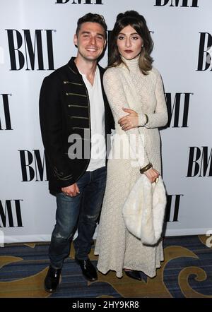 Nick Noonan, Amy Noonan attending The 64th Annual BMI Pop Awards held ...