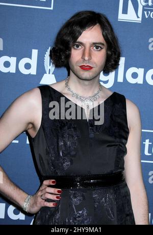 Jacob Tobia attending the 27th annual GLAAD Media Awards in Los Angeles ...