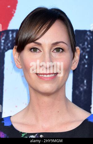 Liz Cackowski attending the "Neighbors 2: Sorority Rising" premiere ...