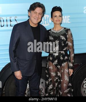 Cameron Crowe, Carla Gugino attends Showtime's "Roadies" Premiere held ...
