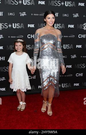 Estela Ines Monteverde, Ali Landry attends The 2016 MISS USA Red Carpet ...