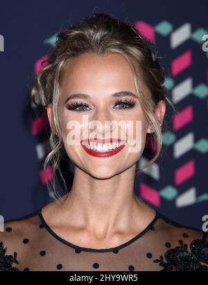 Madison Iseman attending the 2016 CMT Music Awards held at the Bridgestone Arena, Nashville ...