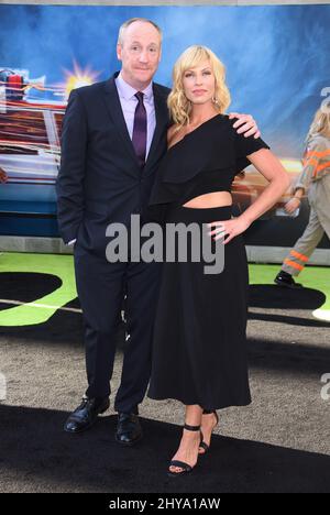 Matt Walsh & Morgan Walsh attending the 'Ghostbusters' Los Angeles ...