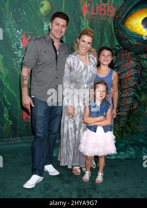 Jodie Sweetin, Beatrix Coyle and Zoie Herpin arriving for the ...