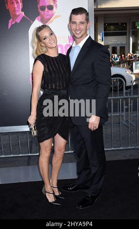 Heather Morris, Taylor Hubbell attending the "War Dogs" Los Angeles ...