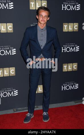 Curran Walters attends Tyler Perry's "Too Close to Home" TLC's first ...